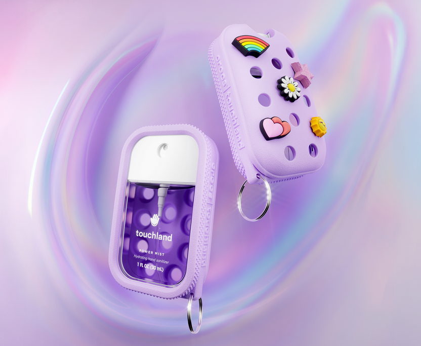 Crocs x Touchland Hand Mist Case Pixie Lavender