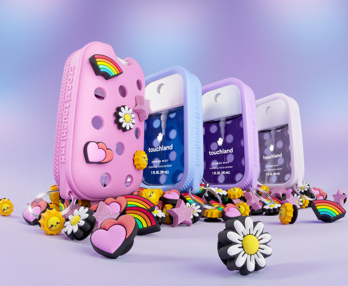 Crocs x Touchland Hand Mist Case Sugarpop Pink